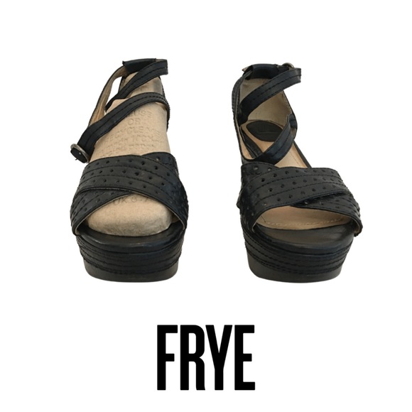 Frye | Shoes | Frye Carlie Perf Platform Sandal | Poshmark